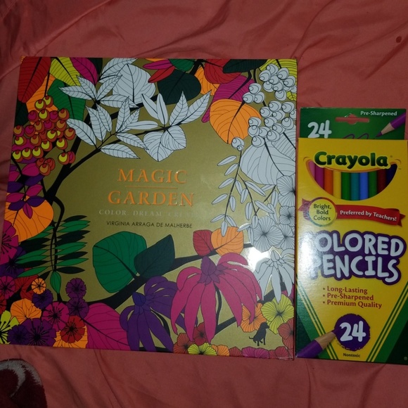 Other | Magic Garden Coloring Pages | Poshmark